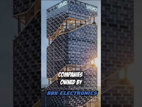 companies owned by BBK electronics #vivo #oppo #realme #oneplus #shorts
