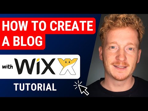 Wix Blog Tutorial - How To Create A Blog with Wix.com