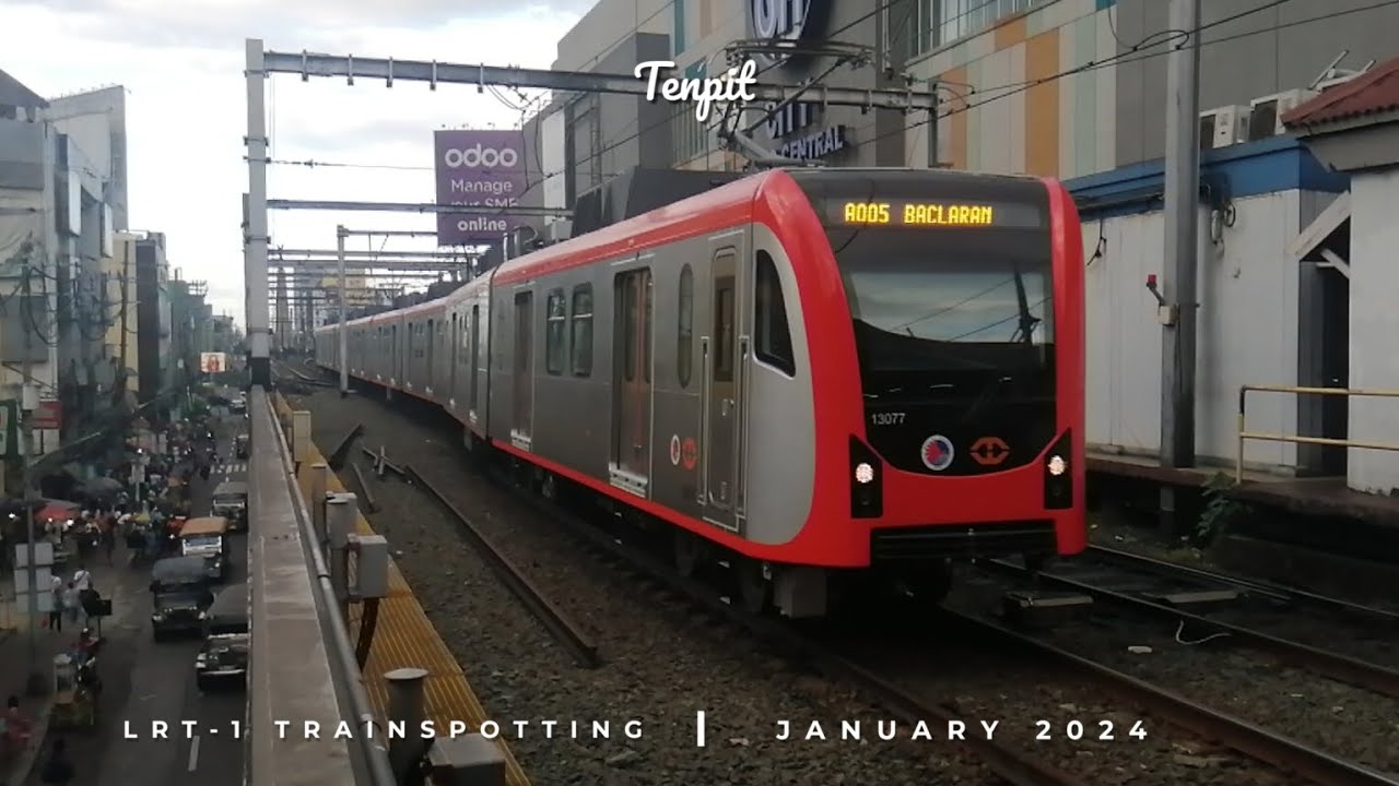 LRT-1 trainspotting (January 2024)