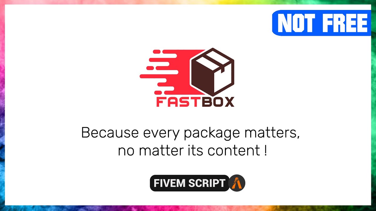 FastBox - Ultimate delivery script - FiveM Releases - Cfx.re Community