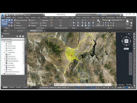 Jensen's Civil 3D Tutorial 03 - Using Bing Maps and GIS data