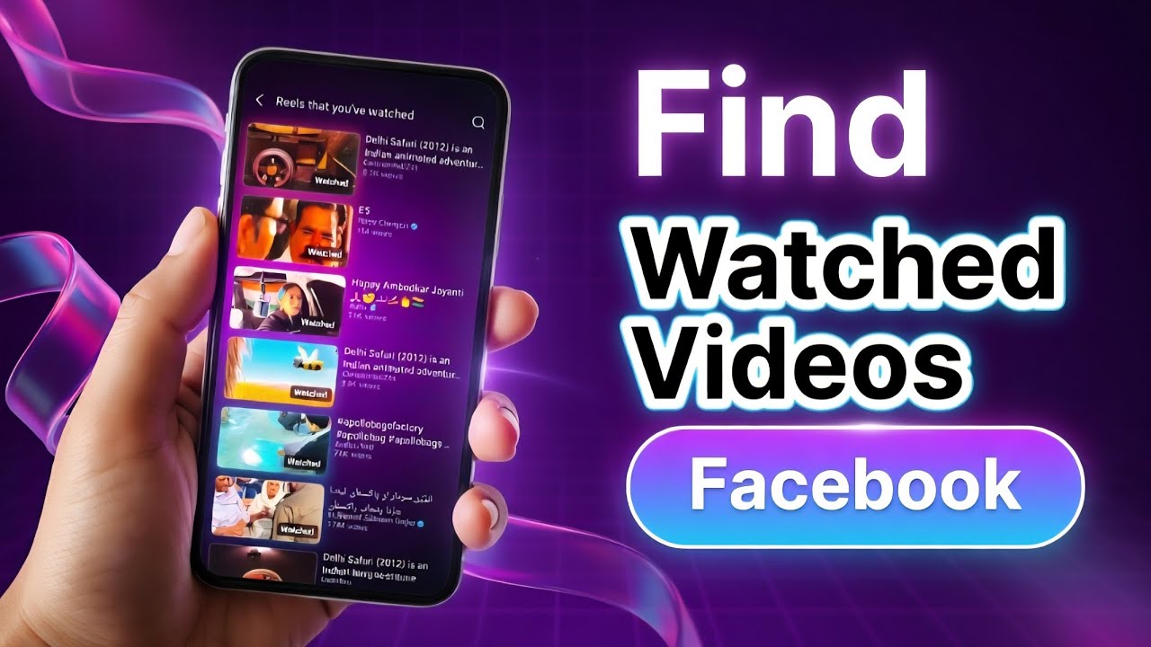 How to Find Recently Watched Videos on Facebook