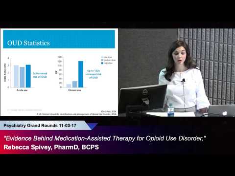 "Evidence Behind Medication-Assisted Therapy for Opioid Use Disorder," Rebecca Spivey, PharmD, BCPS