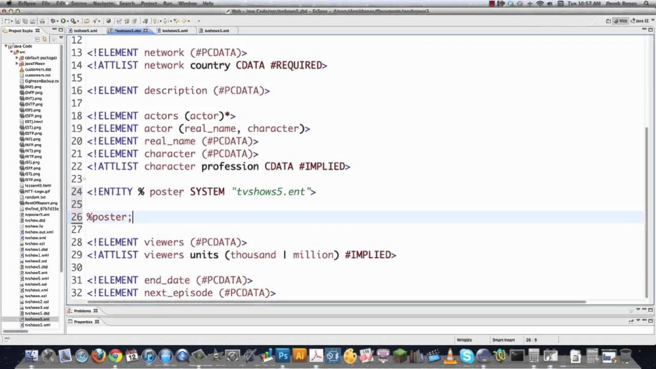 XML Video Tutorial 5
