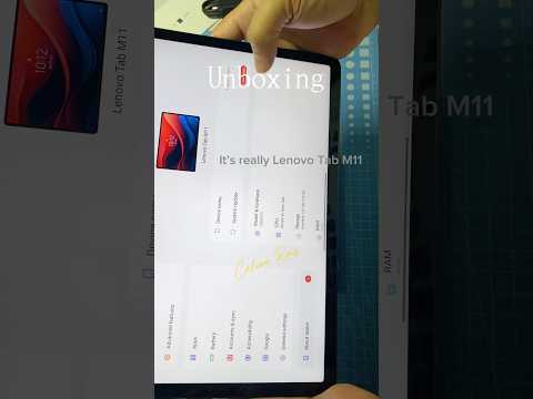 Unboxing | Lenovo Tab M11 #unboxing #lenovotabm11