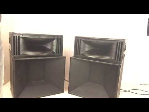 Peavey SP3 vintage PA Speakers pair - full range - passive - | Reverb