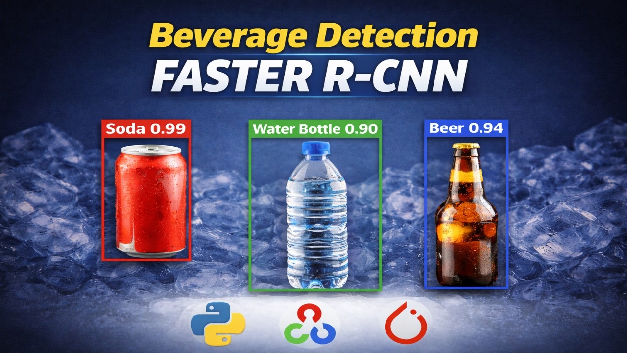 Beverage Detection using Faster R-CNN | Custom Object Detection with PyTorch