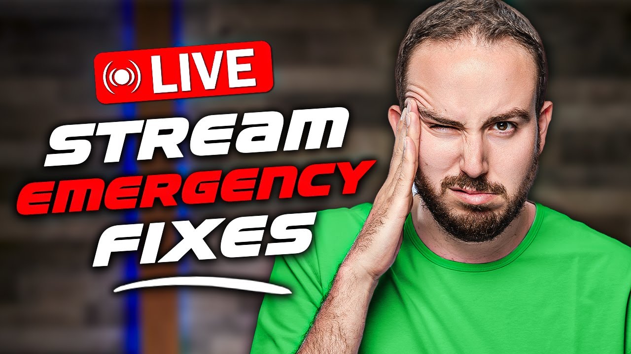 Live Stream Problems & Fixes - 3 Tips to Save Your Stream