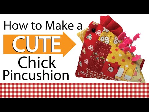 How to Make a Cute Chick Pincushion