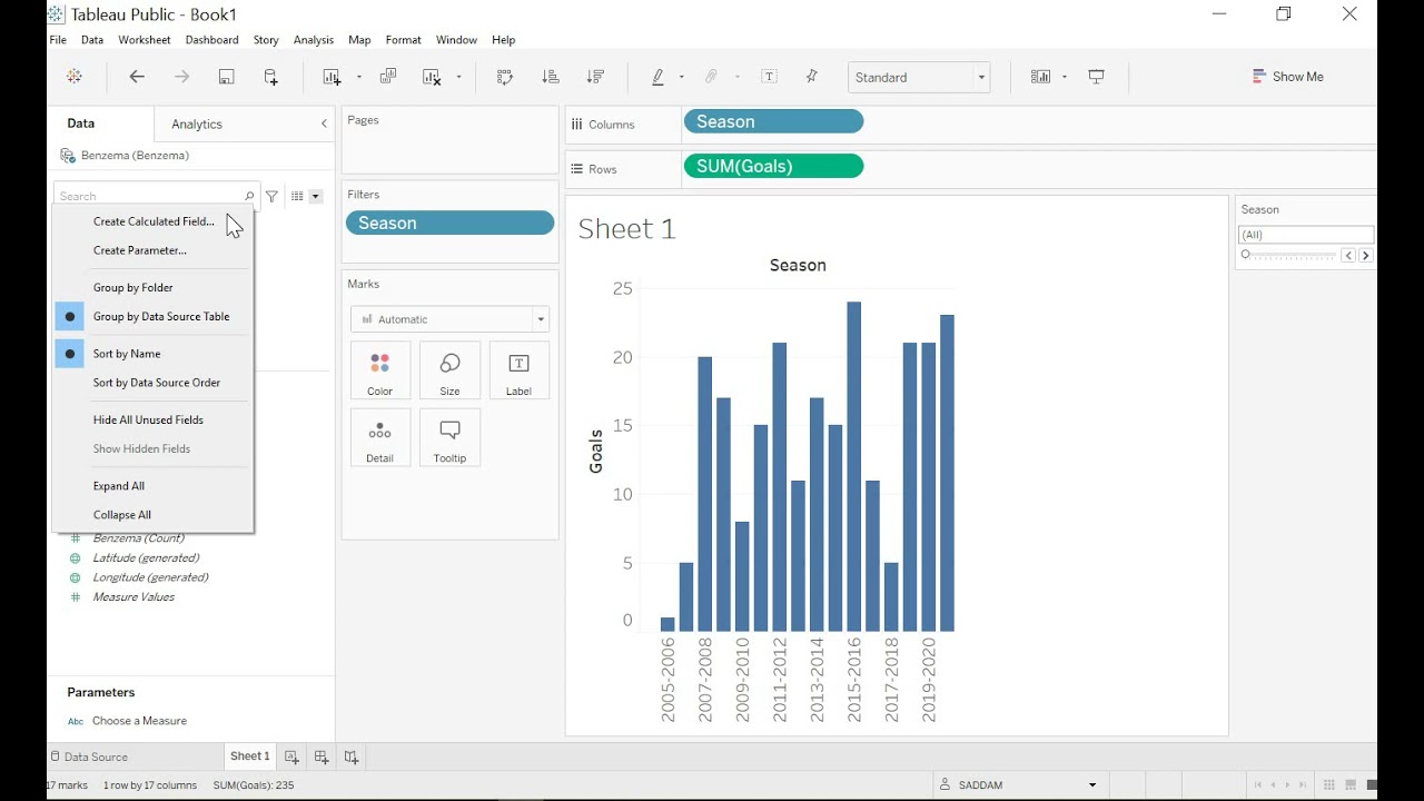 How you can make multiple level filtering in Tableau?