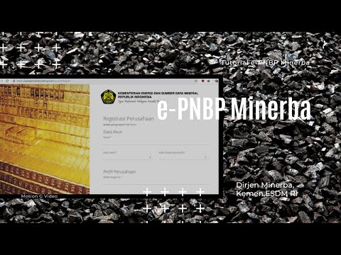 e PNBP Minerba | Tutorial | Pengenalan aplikasi | Ditjen Minerba ESDM
