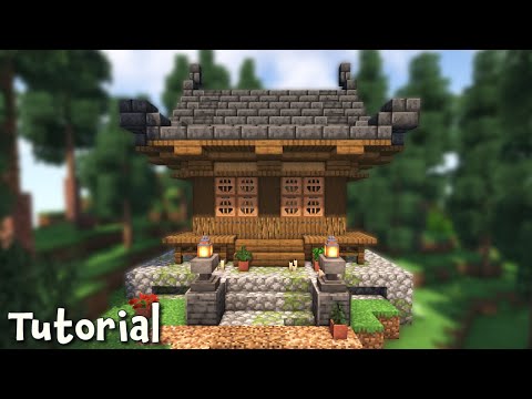 Small Japanese Shrine | Minecraft Tutorial