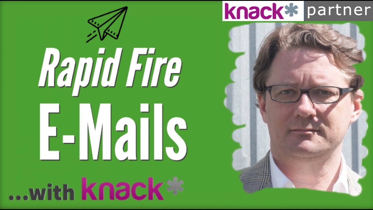 Rapid Fire Emails in a Knack Database App