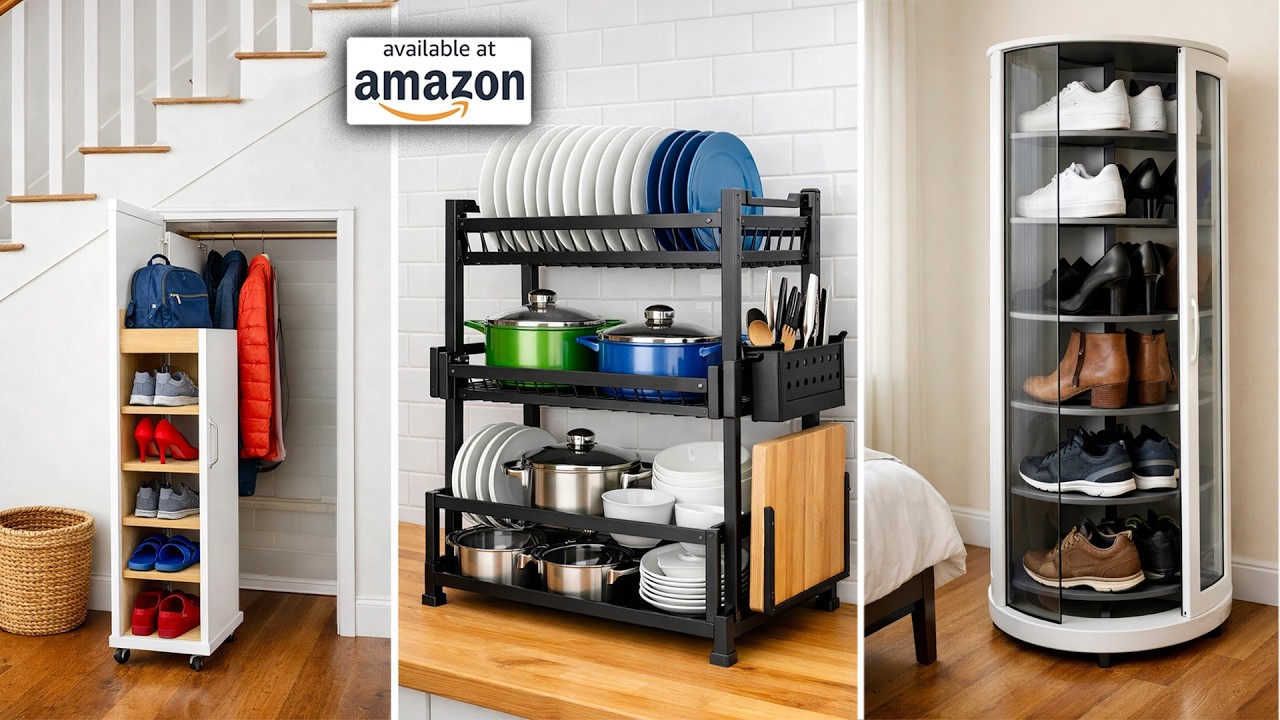 55 GENIUS Amazon Storage Finds That Fill Every Forgotten Gap! (With Prices)