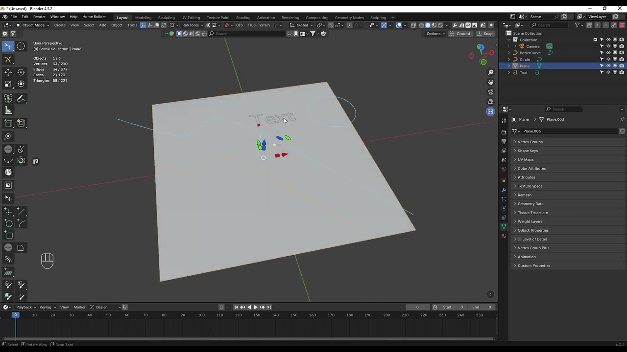 BLENDER KNIFE PROJECT TOOL