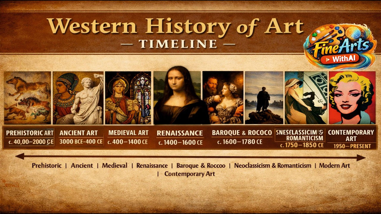 Western Art History Timeline | Complete Overview | Fine Arts