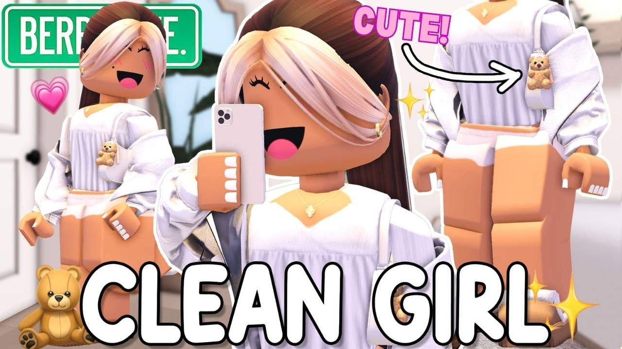 Simple Clean Girl CHILD OUTFITS & OUTFIT CODES For Berry Avenue!