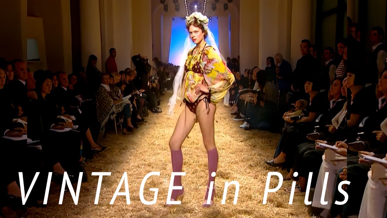 Vintage in Pills JEAN PAUL GAULTIER Spring 2006 Paris - Fashion Channel