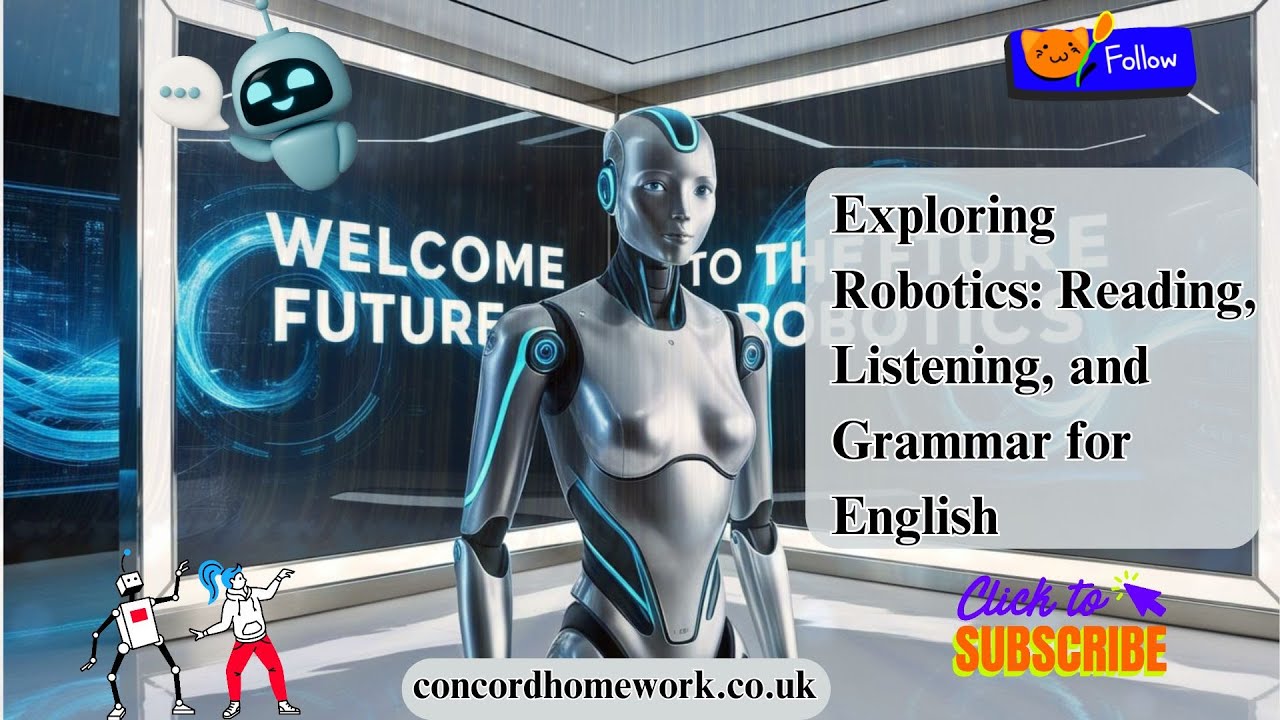 Improve Your English with Robotics: Free Reading & Listening Worksheet