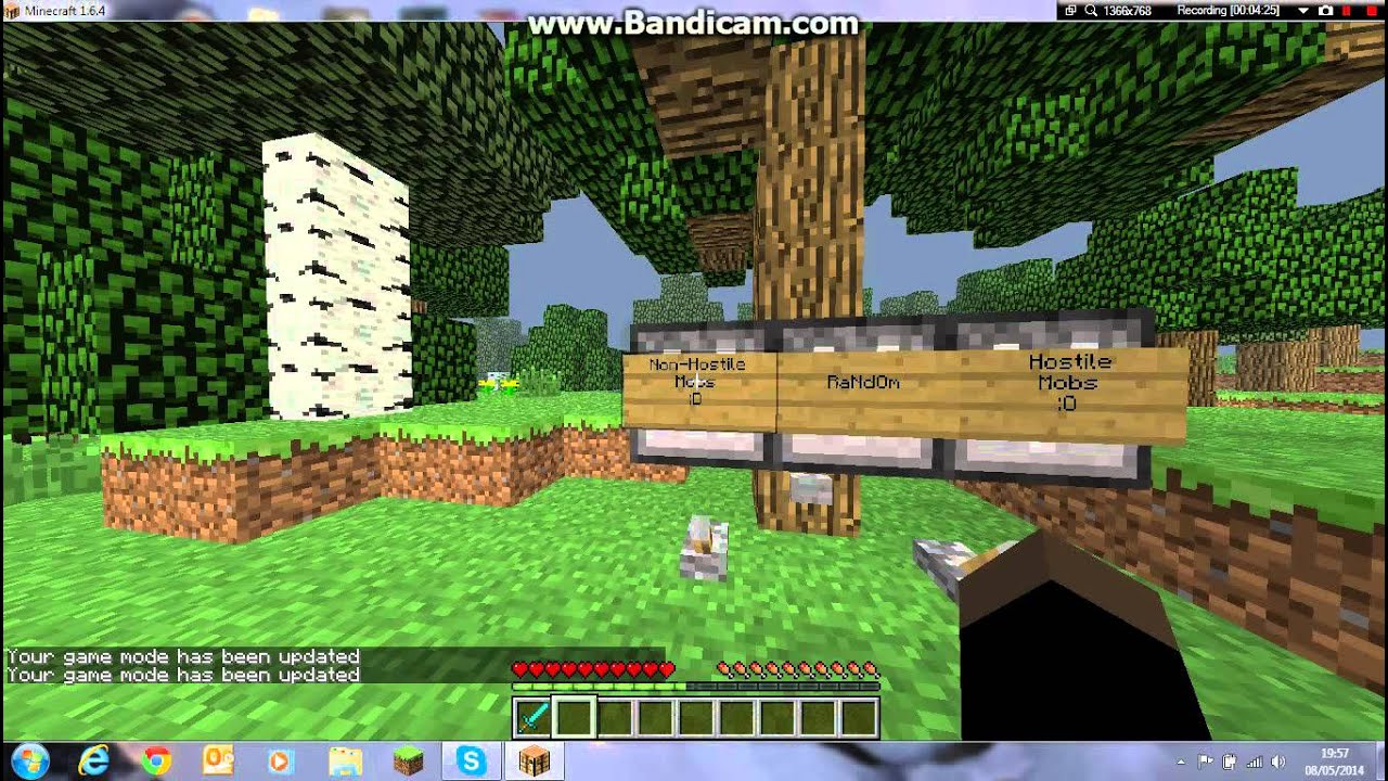 Minecraft Mod review:Morphing Mod part 1