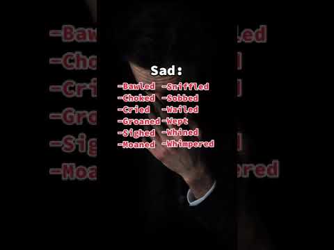 Words To Use Instead Of Said! Part 2