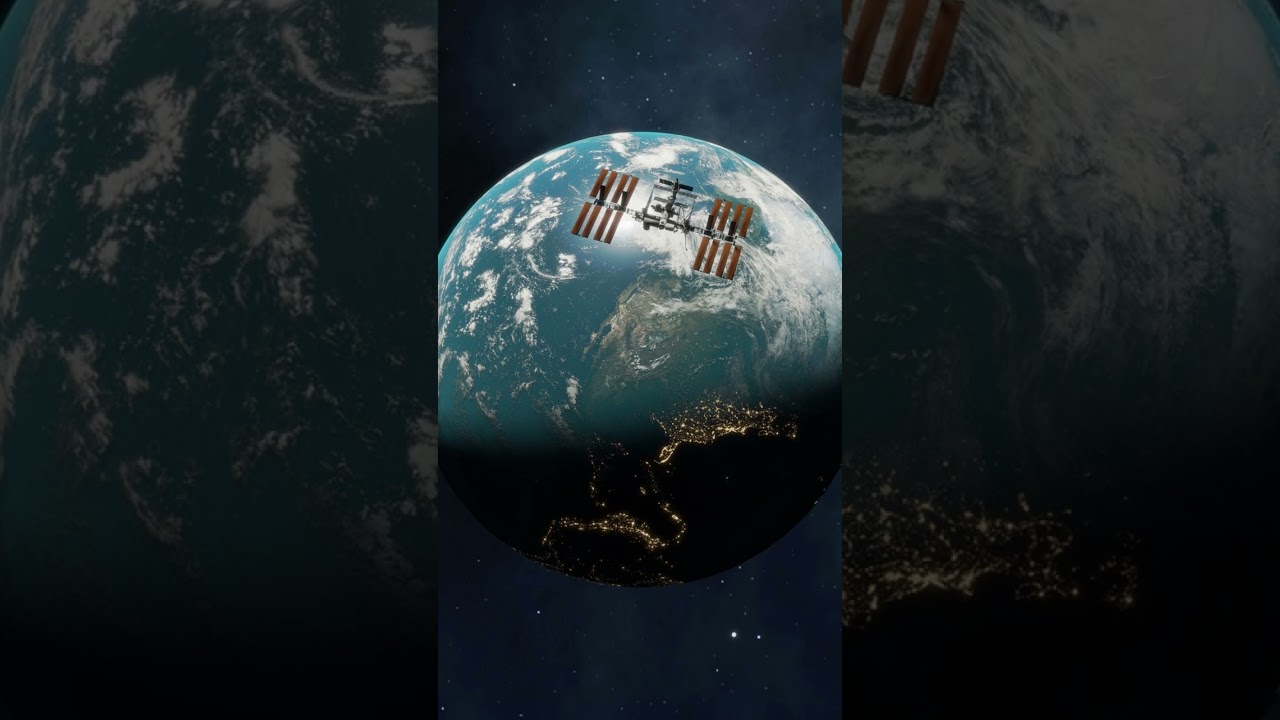 International Space Station beams back breathtaking video of India.