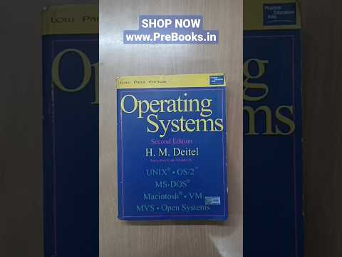 Operating Systems 2nd Edition by Harvey M Deitel SHOP NOW: www.PreBooks.in #viral #shorts #prebooks