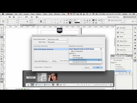 How To Repurpose Content In InDesign CS6 - Content Collector Tools