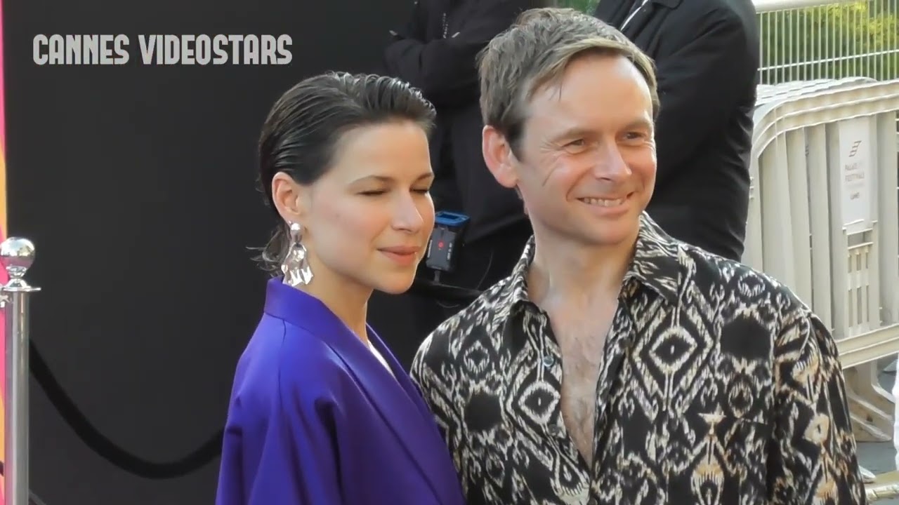 Jan Gunnar Røise, Kathrine Thorborg Johansen ( Power Play ) @ Cannes series Festival 18 april 2023