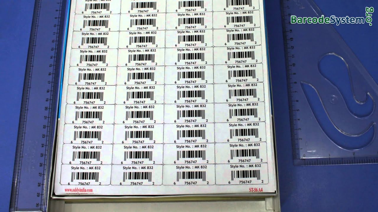 How to generate barcode list using batch processing series feature