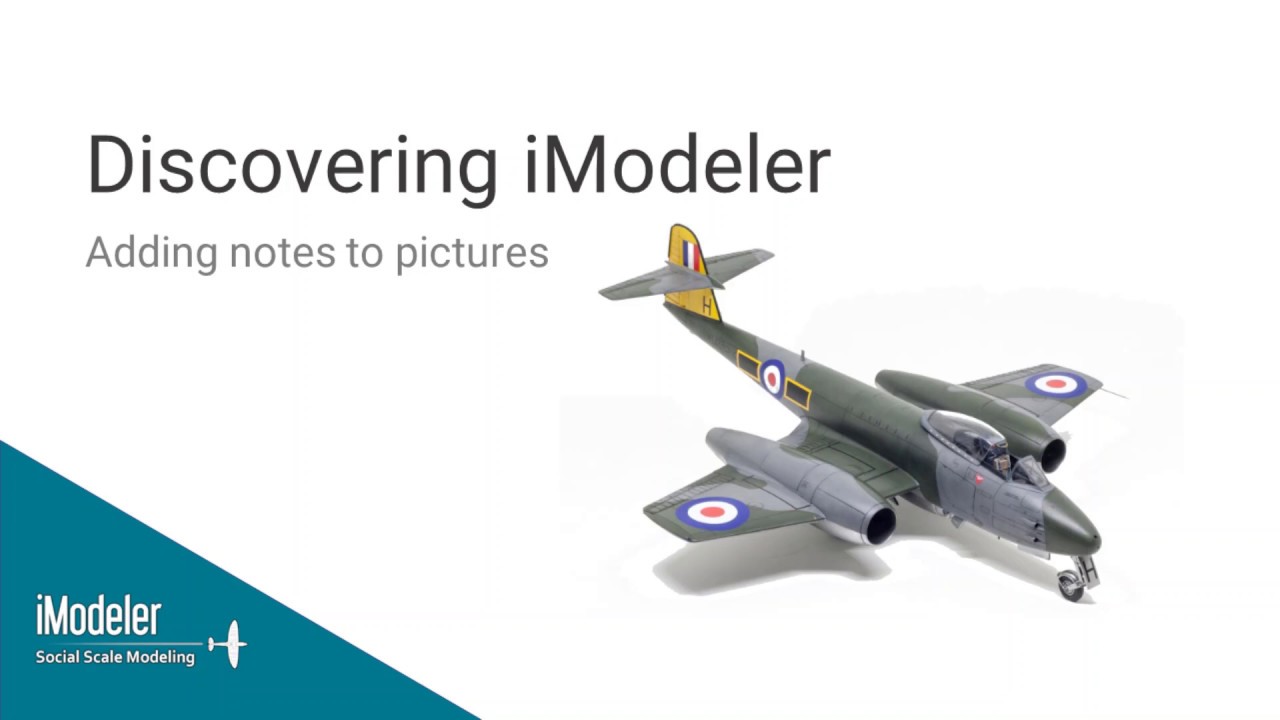 Discovering iModeler - Adding notes to pictures