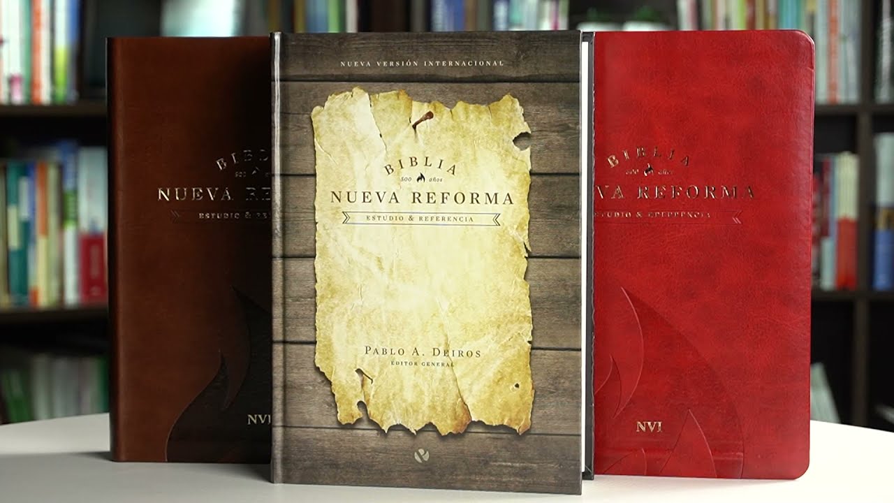 Biblia de estudio Nueva Reforma - Editorial Peniel