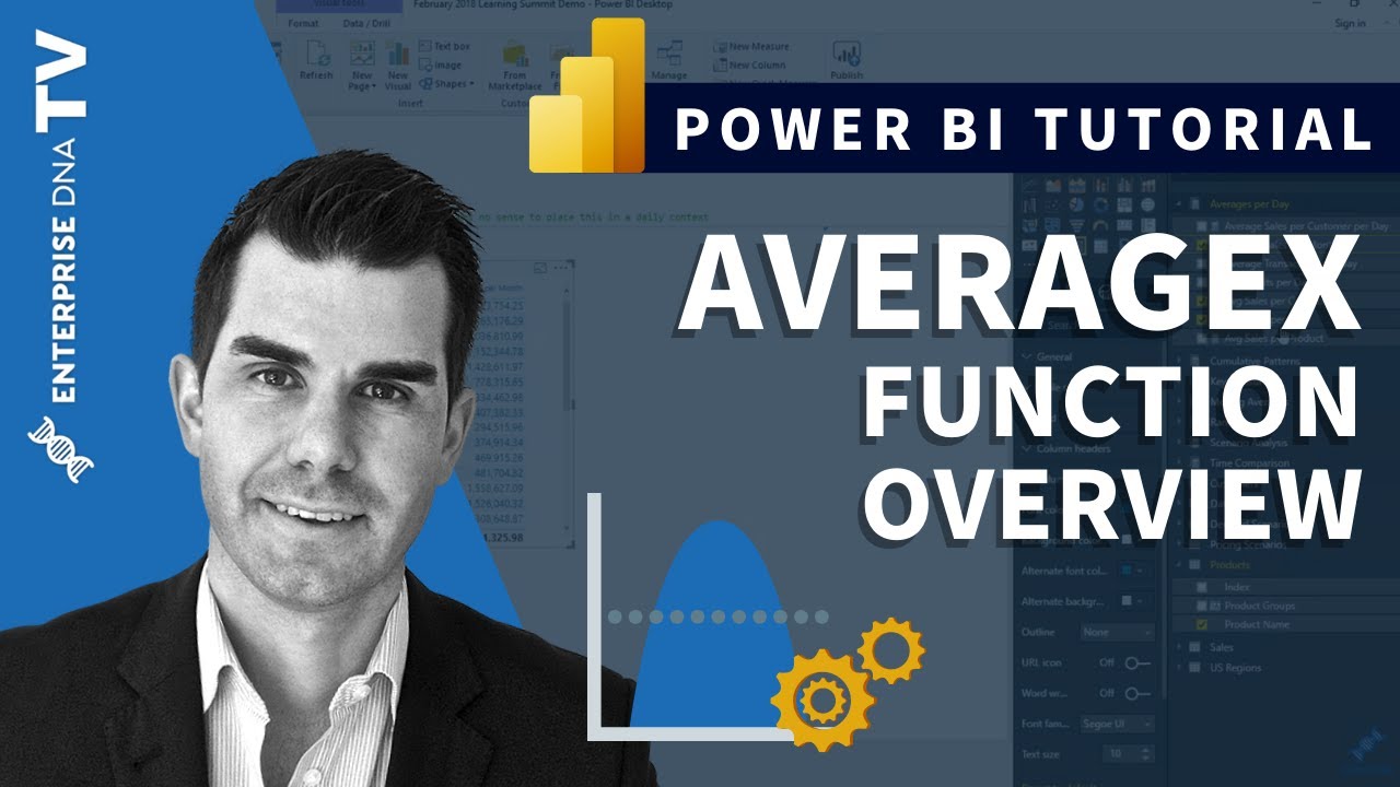 Using The AVERAGEX Function - DAX Tutorial & Examples