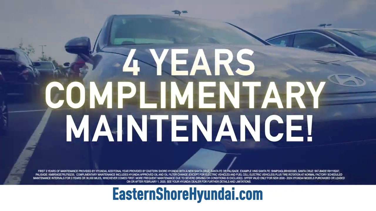 4 Years Complimentary Maintenance
