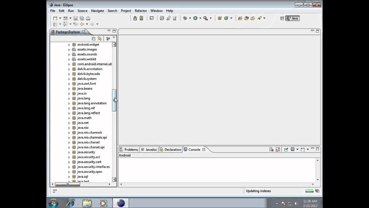 Android: Project 1(v2) - Exploring Folders and Files of an Android Project