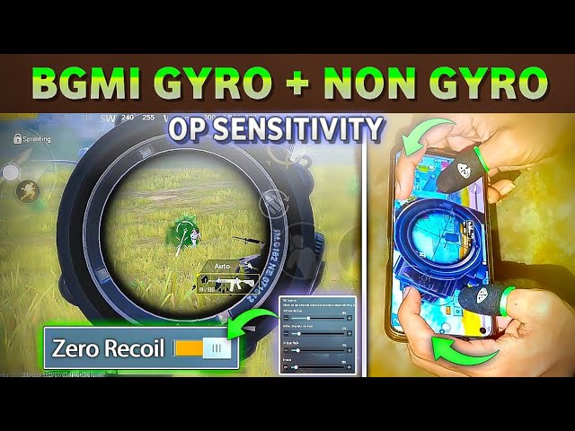 Best BGMI (Battlegrounds Mobile India) non-gyro sensitivity code (2023 ...