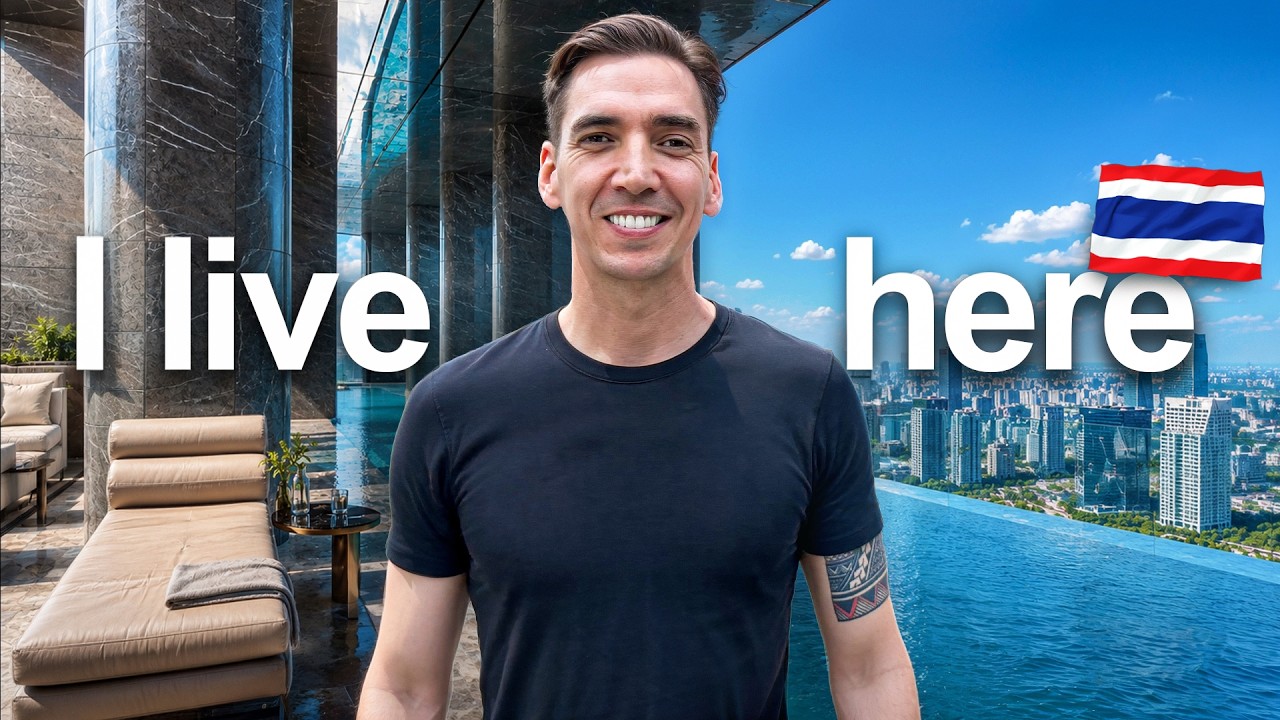 He left the US For Thailand - Inside his $860 MONTH condo