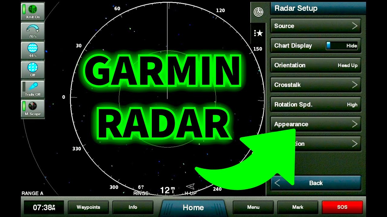 Complete Garmin Marine Radar Settings Guide Every Setting EXPLAINED!
