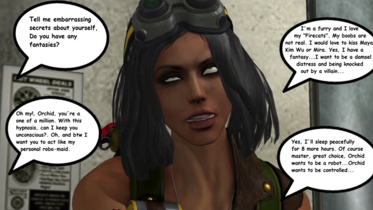 Orchid Hypnotized- Hypno Comic Part 3