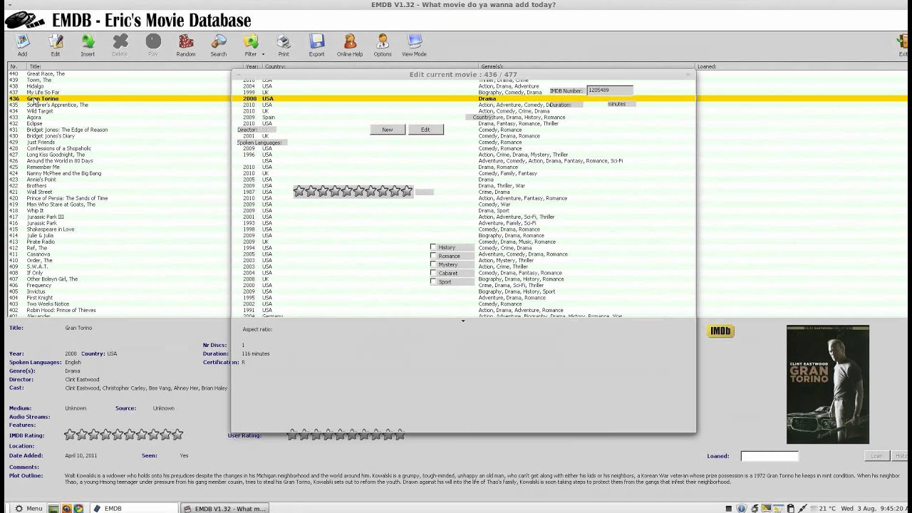 EMDB on Linux