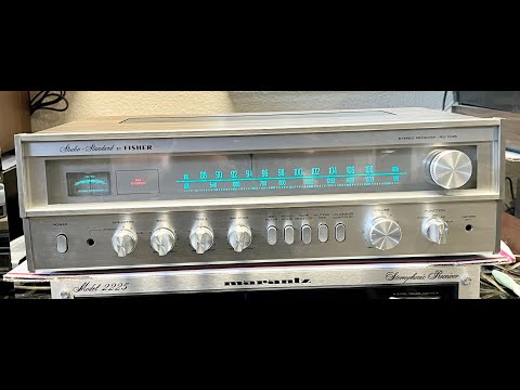 Vintage Fisher Studio Standard RS-1035 AM/FM Stereo Receiver; | Reverb