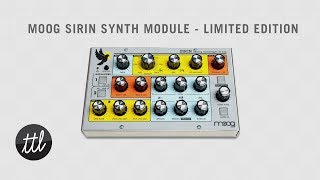 Moog Sirin Analog Synthesizer Module - What To Know & Where To Buy ...