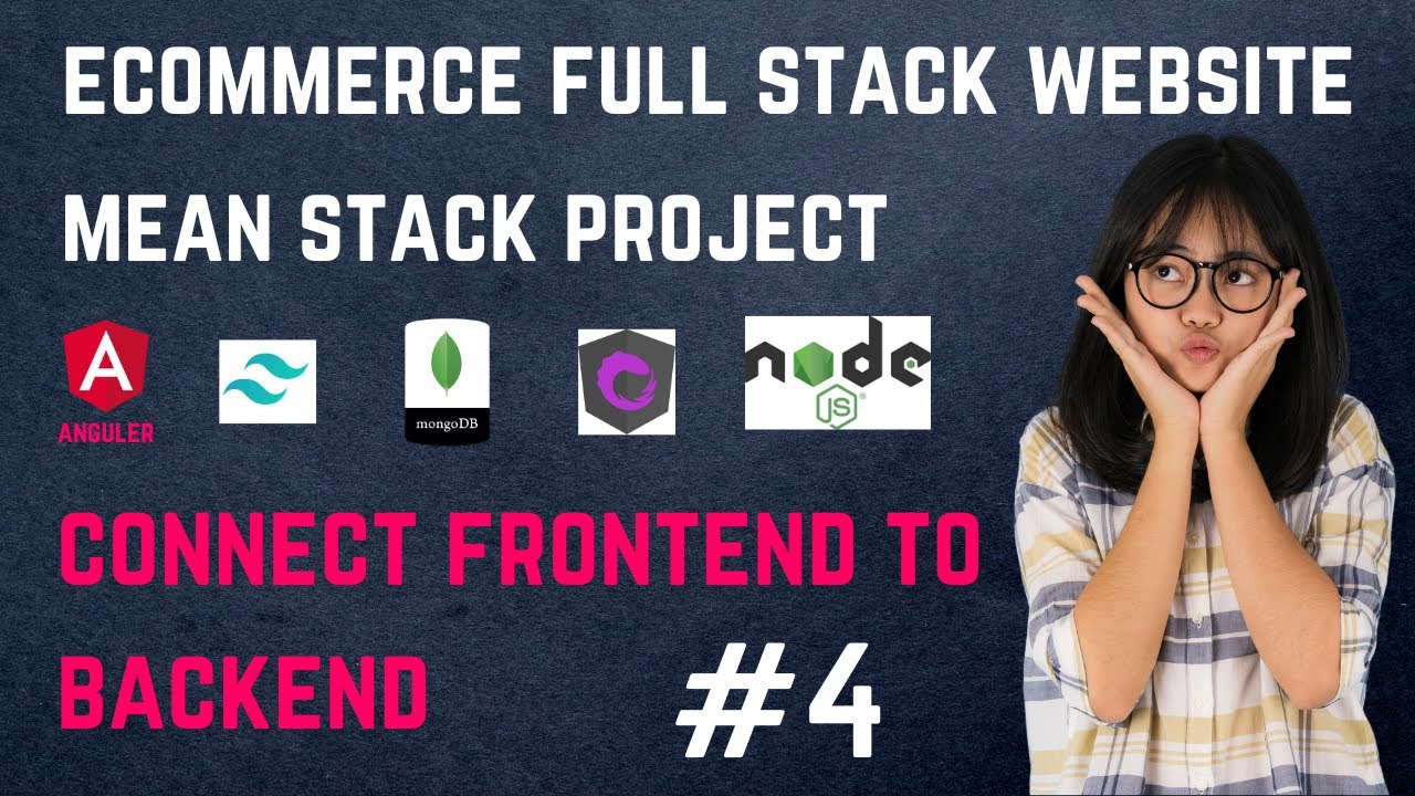 Build Ecommerce Website Using Mean Stack | Connect Frontend With Backend | secure authentication