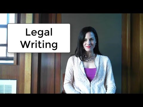 Introductory Video #2: Definition of "Legal Writing"