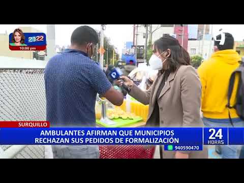Ambulantes toman los exteriores de las estaciones del Metropolitano