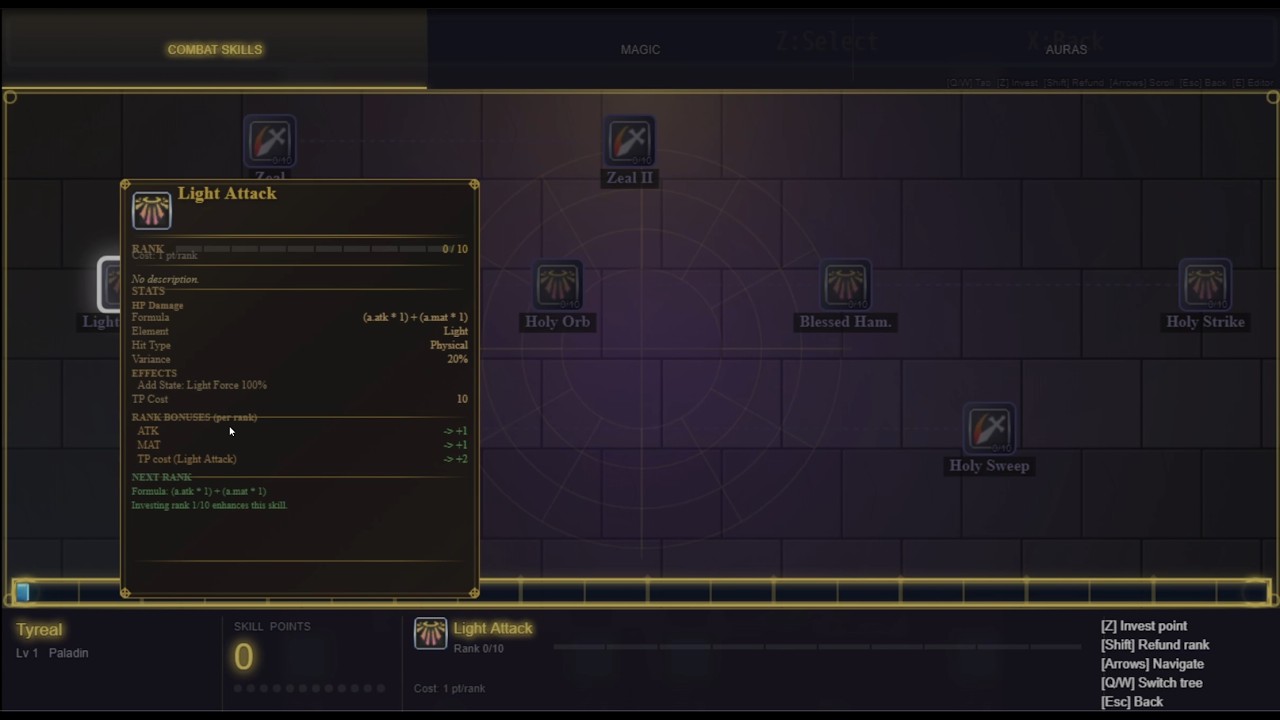 M2 Skill Tree Plugin for RPG Maker MZ - Guided Walkthrough