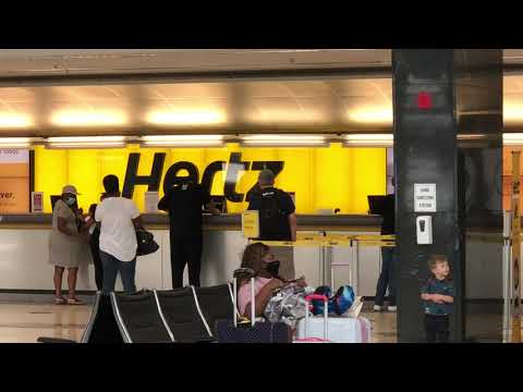 Car rental facility at Baltimore Airport BWI