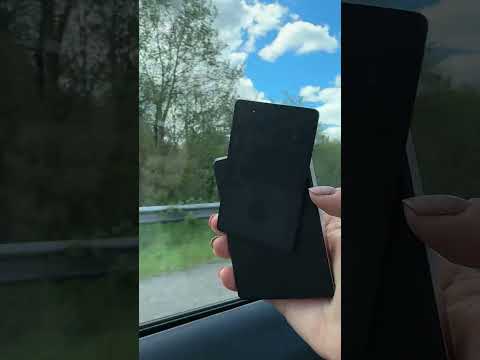 Coolest way to charge Nomad Wallet Tracker Card?!