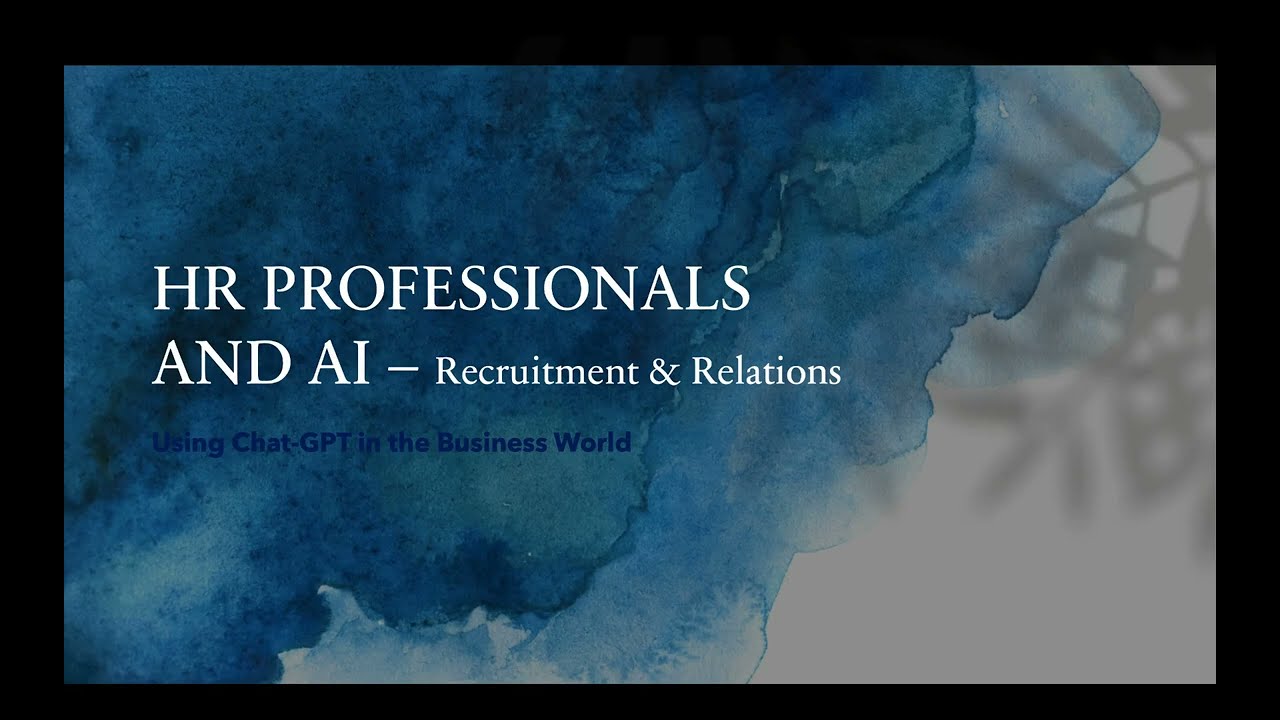 HR Professionals Working With Chat GPT
