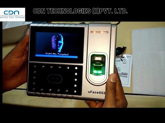 Face Recognition Time Attendance Machine - Essl Uface 602 Biometric ...